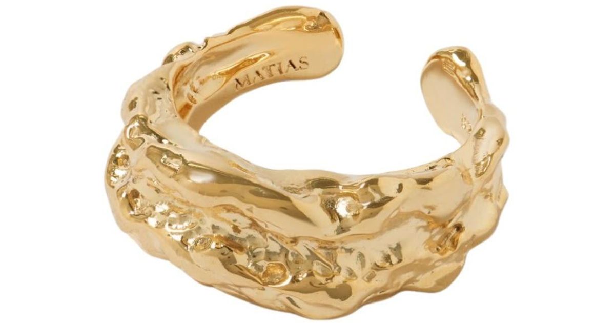 Tami&Tami Matias Glowy Ring in Metallic | Lyst