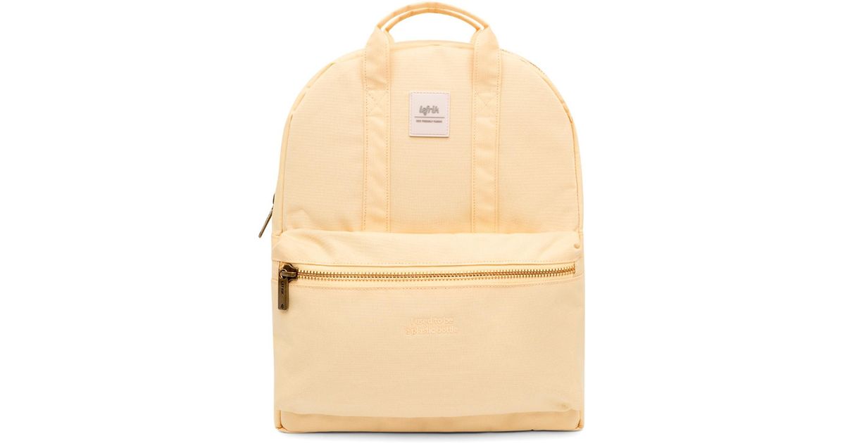 Lefrik Backpack Classic Butter in Natural | Lyst UK