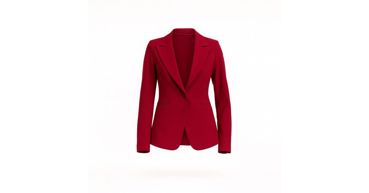 Tantra Spain Sl Fitted Jacket With Lapels, Single-Button Closure, And ...