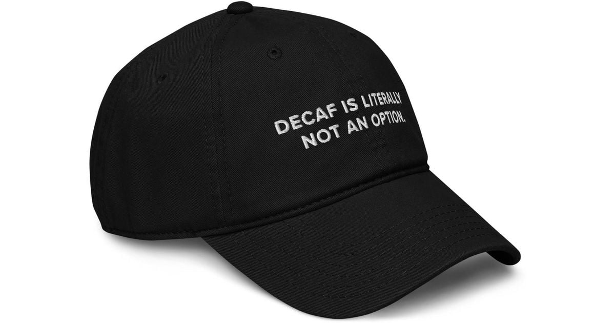 Anchor and Crew Gustatory Decaf Is Literally Not An Option. Cotton ...