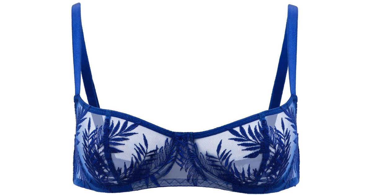 Daily Underwear Bra in Blue | Lyst