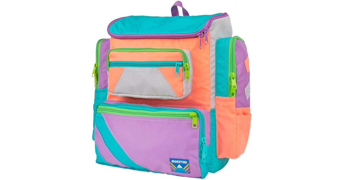 Mokuyobi Tippy Talk Alex Mega Backpack in Blue | Lyst