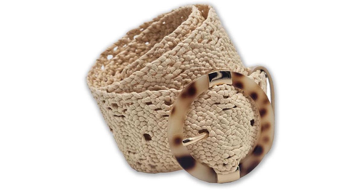 Nooki Design Neutrals Ruby Belt in Natural | Lyst UK