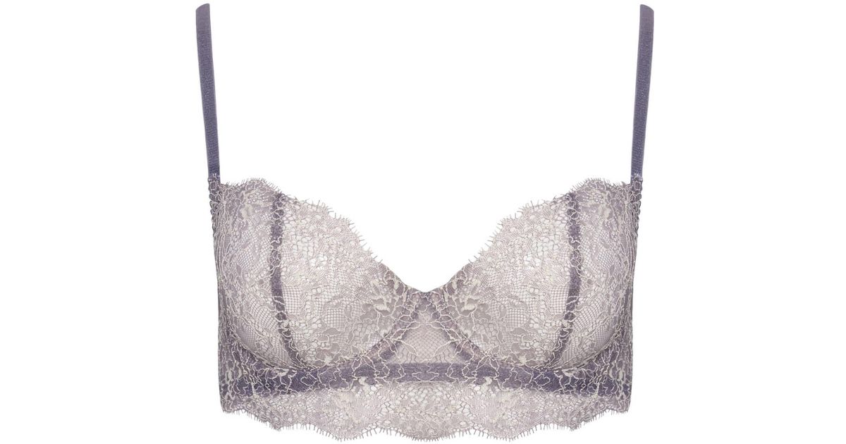 Daily Underwear Bra Bloom in Gray | Lyst