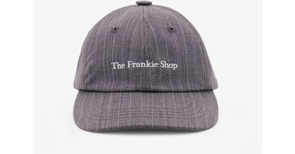 Frankie Shop Frankie Baseball Cap Charcoal in Grey | Lyst UK