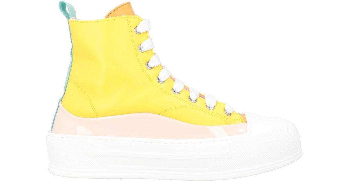 Lemarè Trainers in Yellow | Lyst