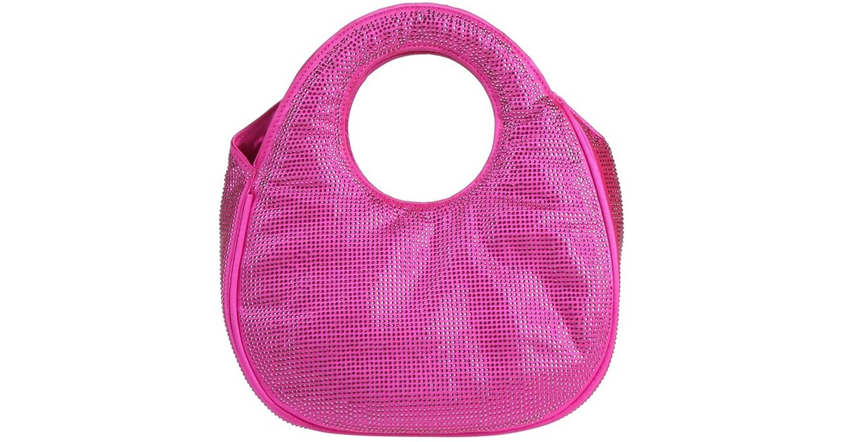 Ash Handbag Textile Fibers in Pink | Lyst