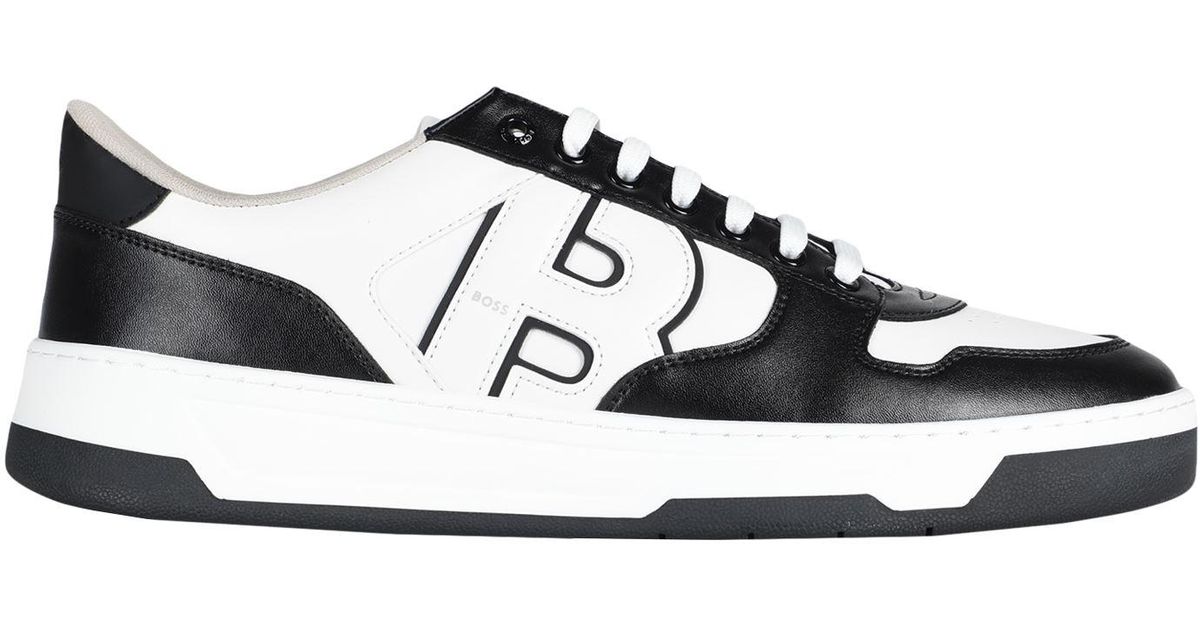 BOSS Baltimore Trainers in Black for Men | Lyst