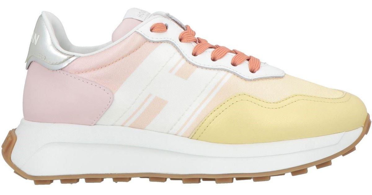 Hogan Sneakers in Natural | Lyst