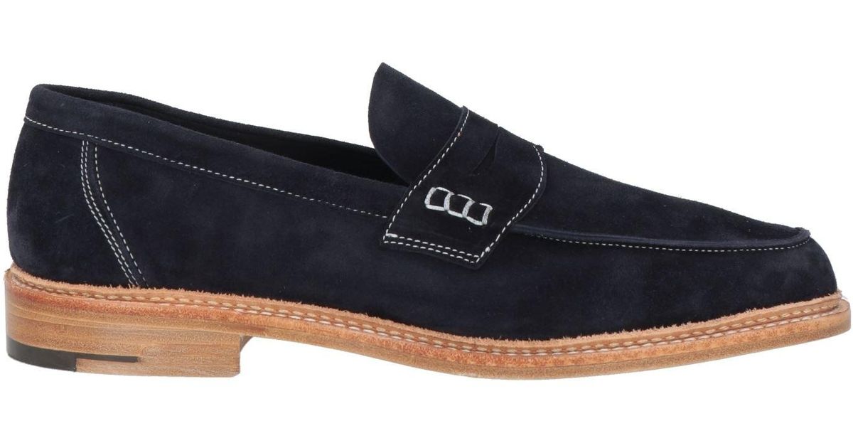 Tricker's Loafer in Blue for Men | Lyst
