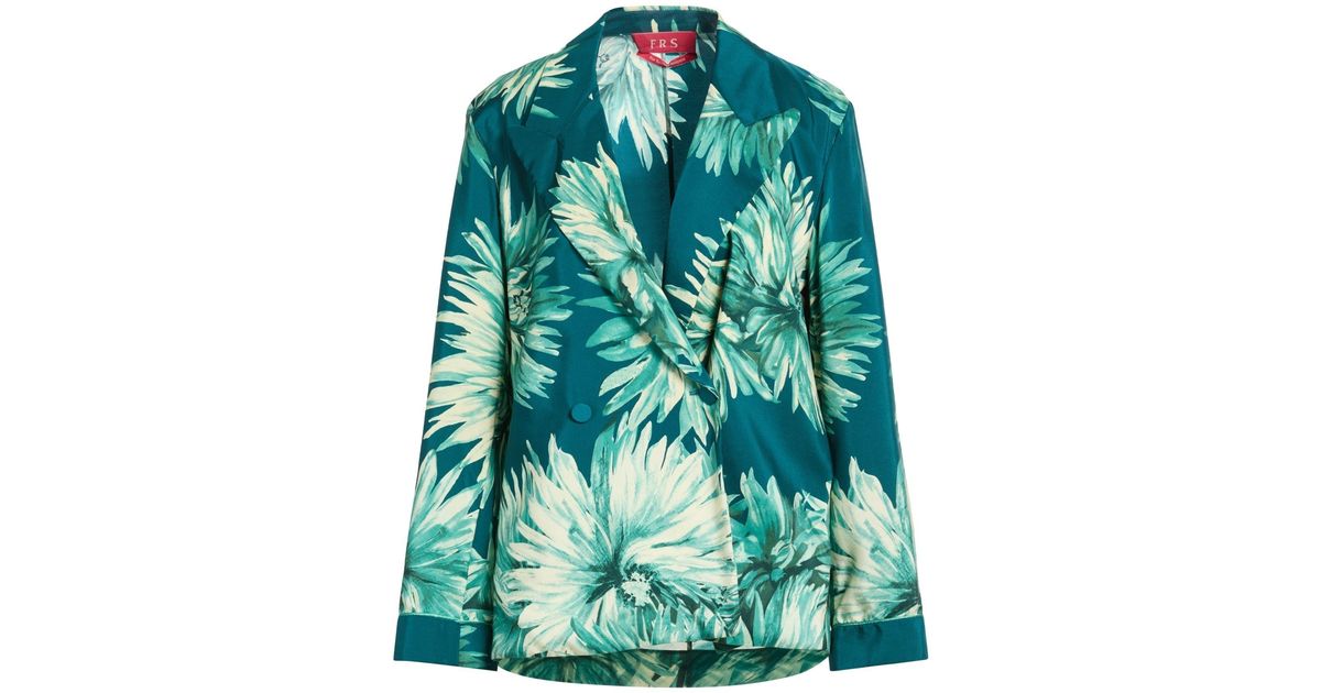 F.R.S For Restless Sleepers F.R. For Restless Sleepers Blazers in Green ...