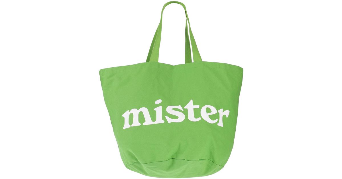 Mister Green Mister -- Shoulder Bag Textile Fibers in Green | Lyst