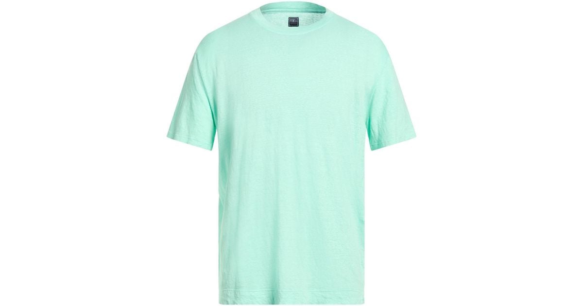 Fedeli T-Shirts in Blue for Men | Lyst UK