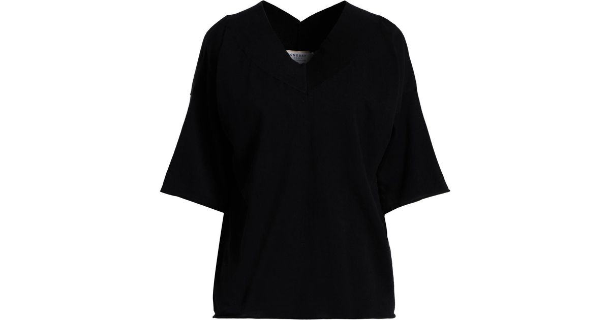 Snobby Sheep Sweaters in Black | Lyst UK