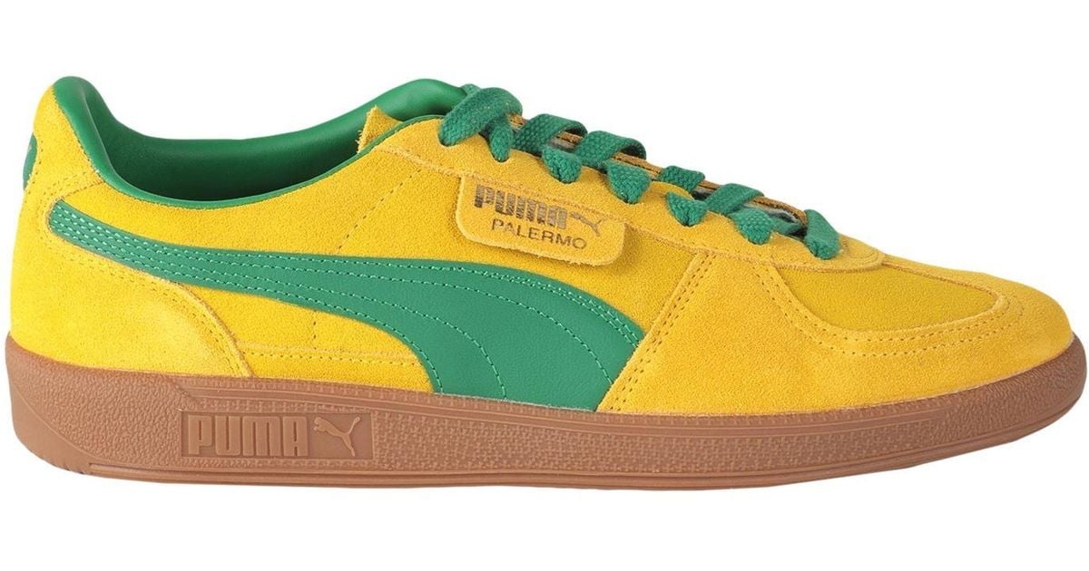 PUMA Trainers in Yellow for Men | Lyst