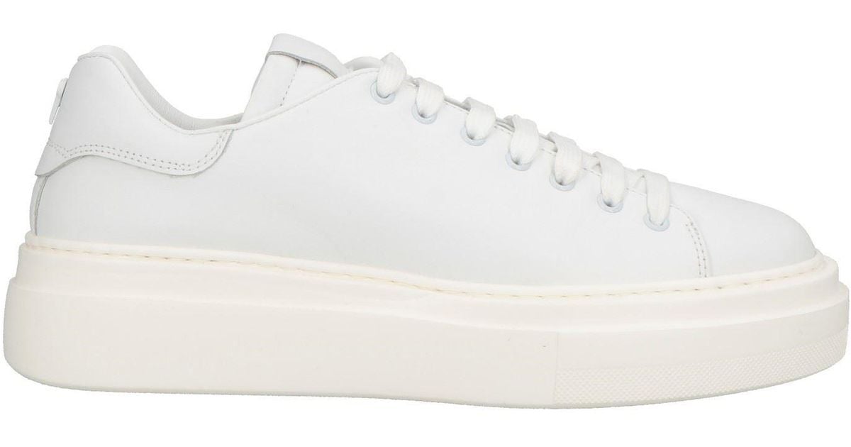 Cesare Paciotti Sneakers Leather in White for Men | Lyst UK