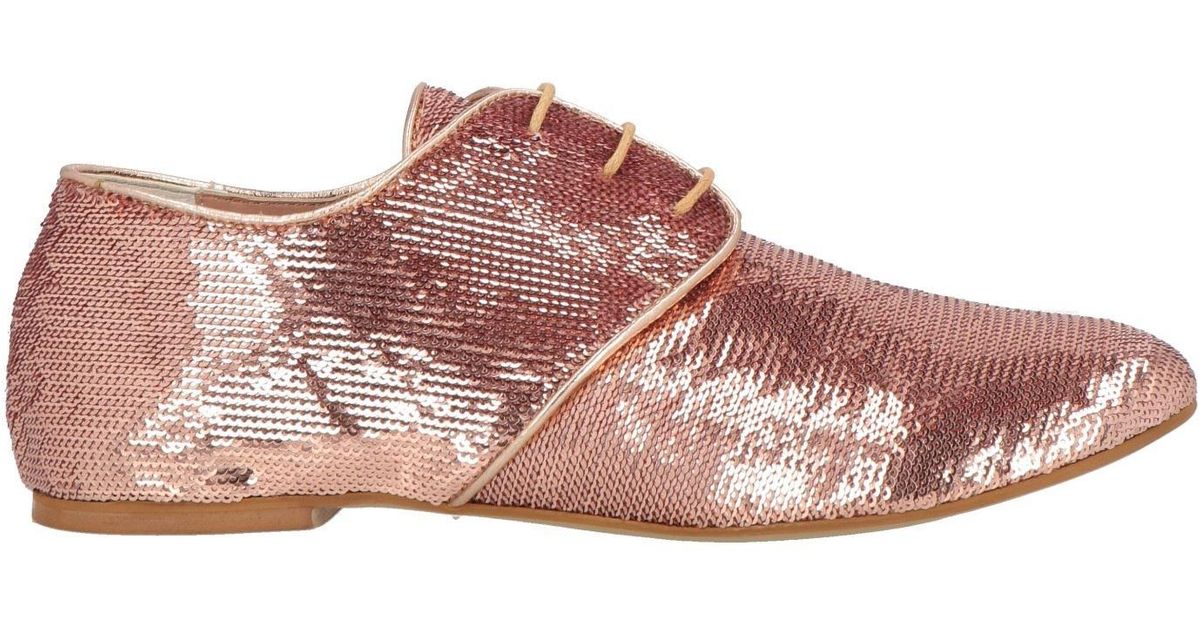 HOPE SHOES Lace-Up Shoes in Pink | Lyst UK