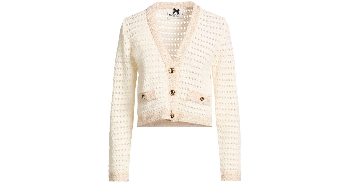 No Secrets Cardigans in Natural | Lyst UK