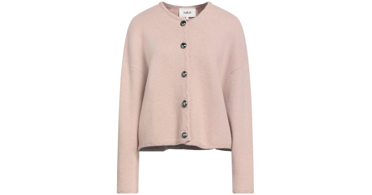 Ba&sh Cardigans in Pink | Lyst UK