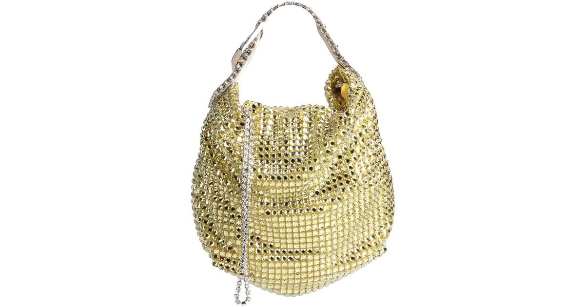 Gedebe Handbag Textile Fibers in Metallic | Lyst
