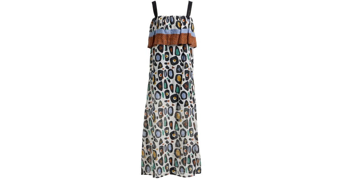 Tela Maxi Dress Ramie in White | Lyst