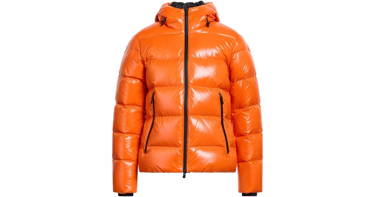 People Of Shibuya Puffer in Orange for Men | Lyst UK