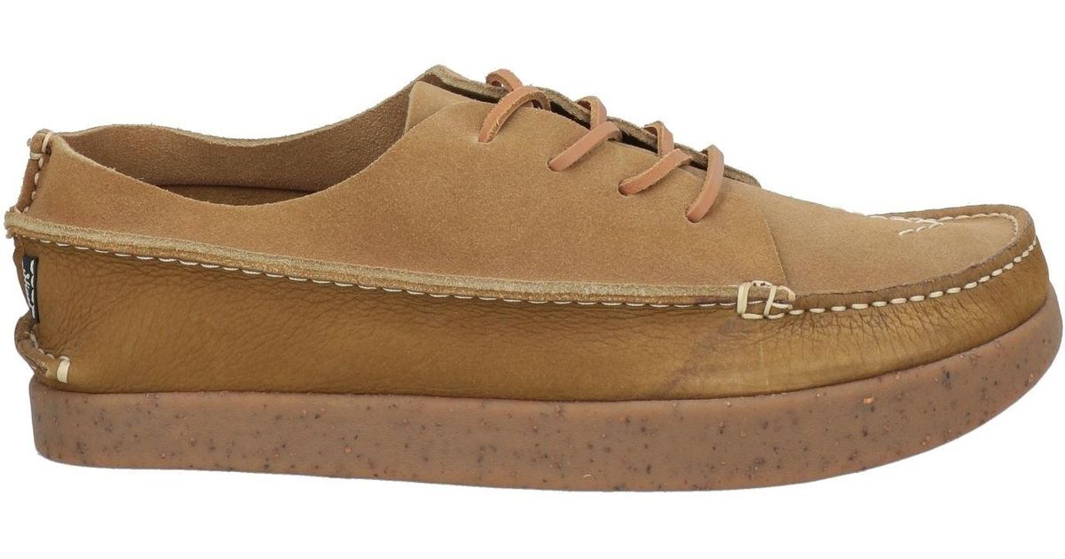 Yogi Footwear Khaki Lace-Up Shoes Soft Leather in Brown for Men | Lyst