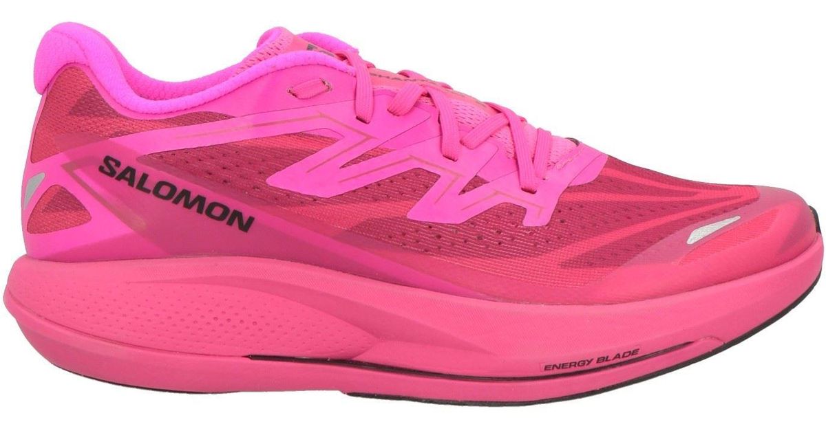 Salomon Phantasm 2 Fuchsia Sneakers Textile Fibers in Pink | Lyst
