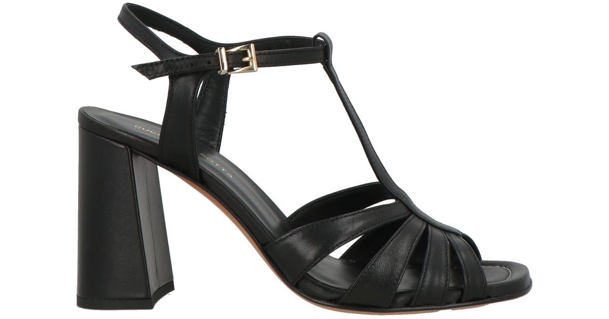 Guglielmo Rotta Sandals in Black | Lyst