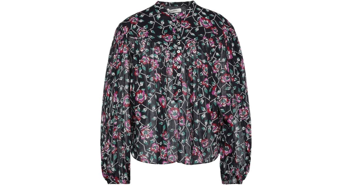 Isabel Marant Top in Gray | Lyst