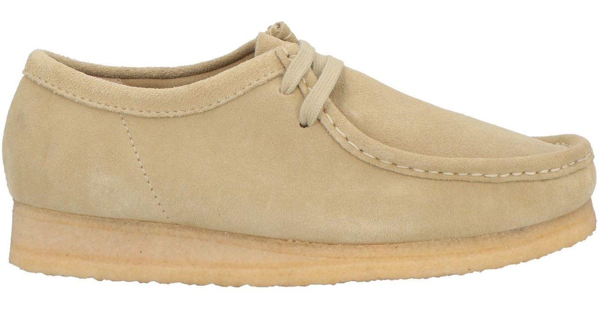 Clarks Light Lace-Up Shoes Soft Leather in White for Men | Lyst