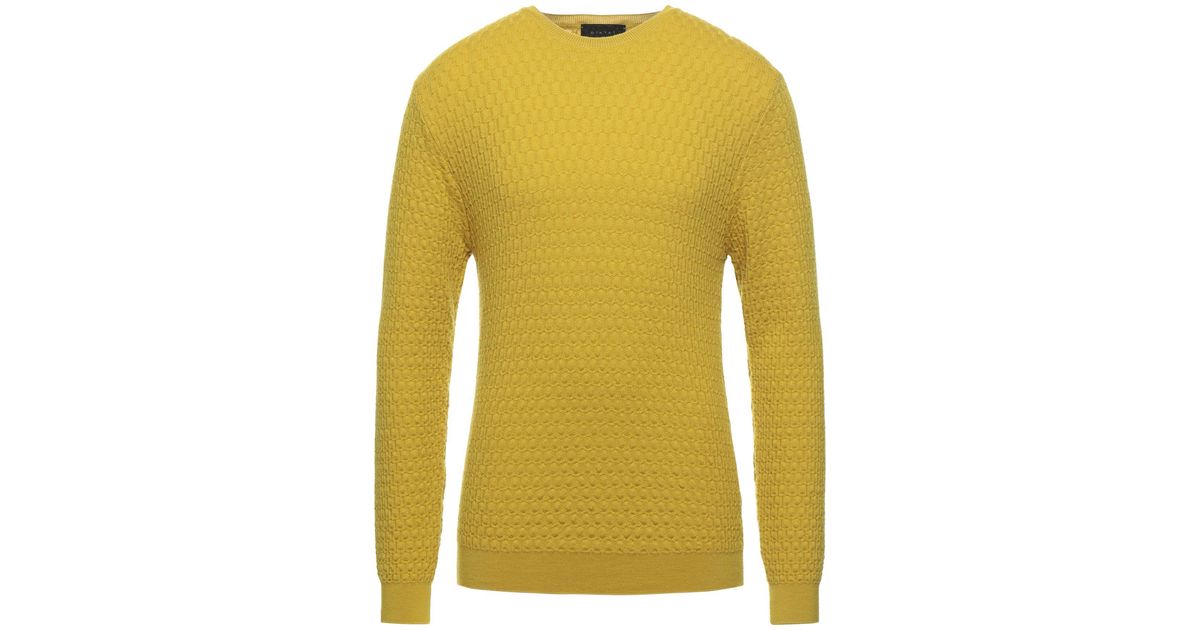 Diktat Sweater Merino Wool, Acrylic in Yellow for Men | Lyst