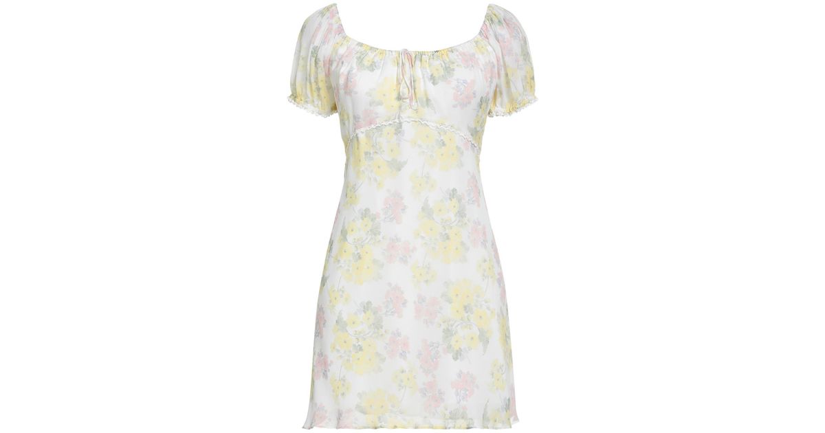 LoveShackFancy Mini Dresses in White | Lyst UK