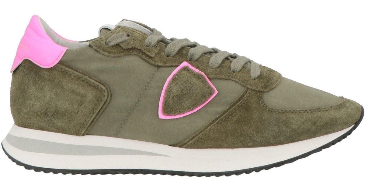 Philippe Model Trainers in Green | Lyst UK