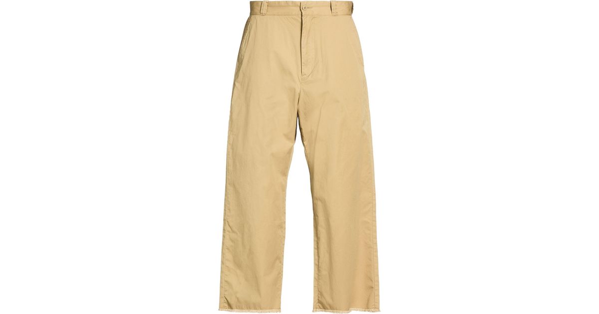 Beams Plus Pants in Natural for Men | Lyst UK