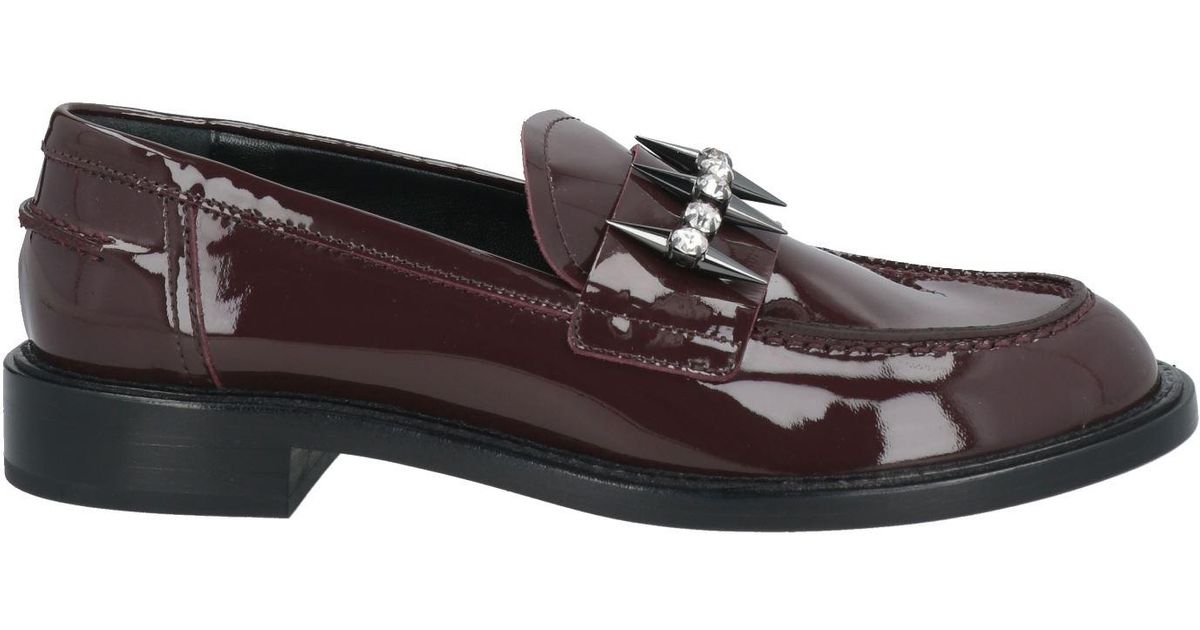 Agl Attilio Giusti Leombruni Loafer in Red | Lyst