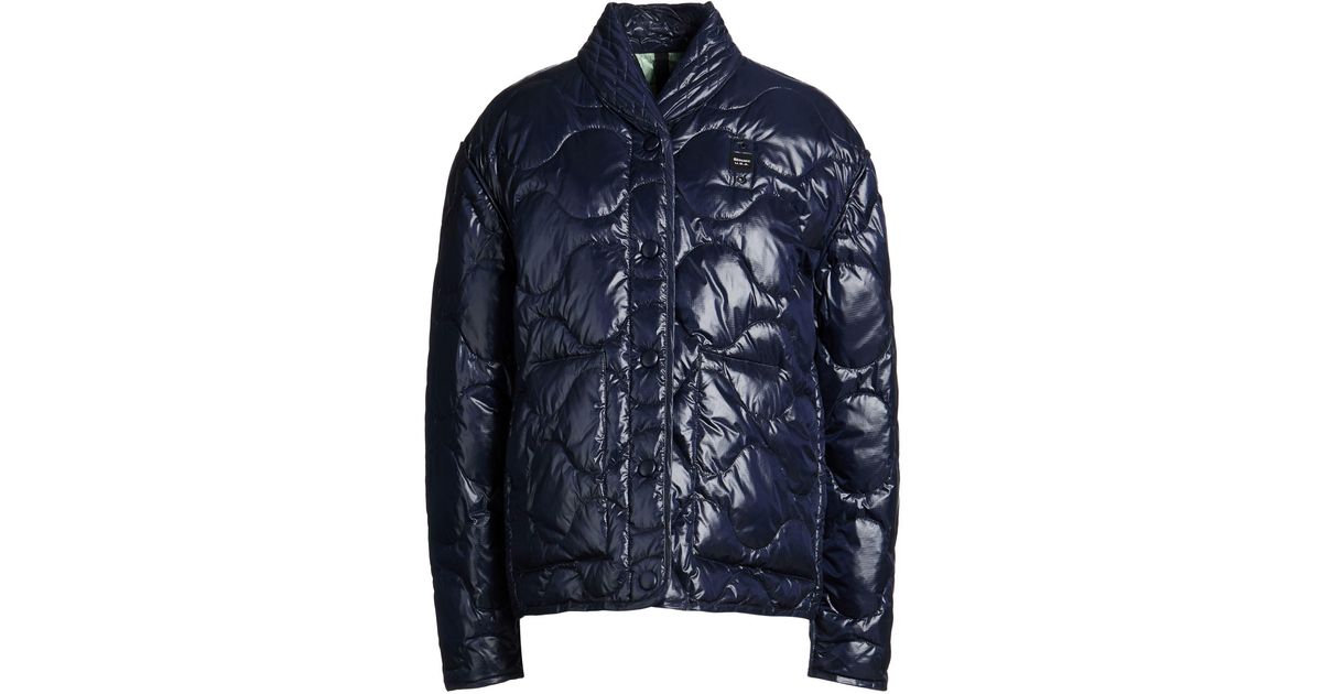 Blauer Puffer in Blue | Lyst UK