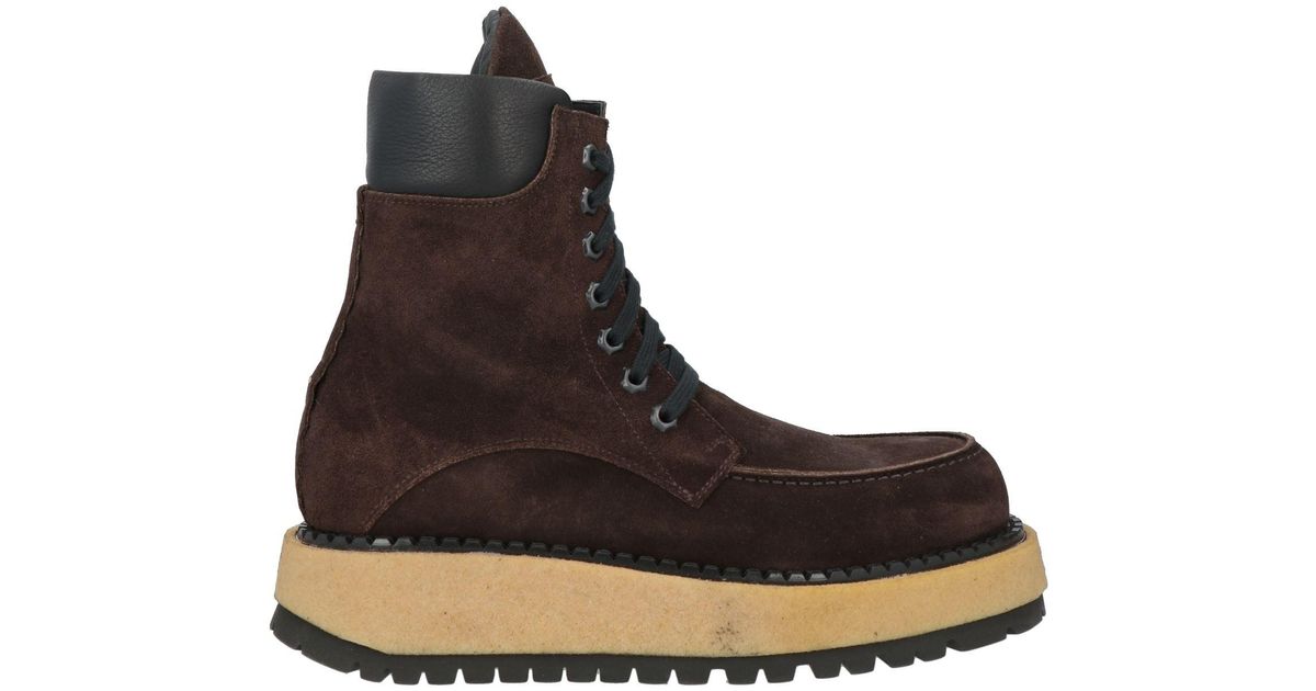 THE ANTIPODE Chocolate Ankle Boots Leather in Brown for Men | Lyst