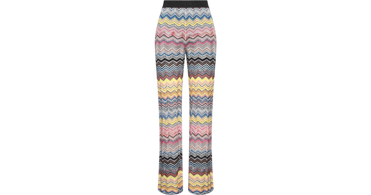 Missoni Trouser in Gray | Lyst