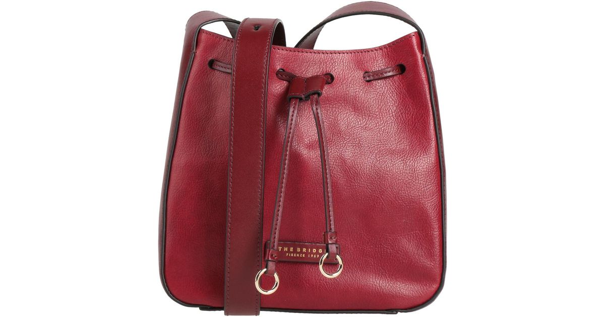 The Bridge Cross-Body Bags in Red | Lyst UK