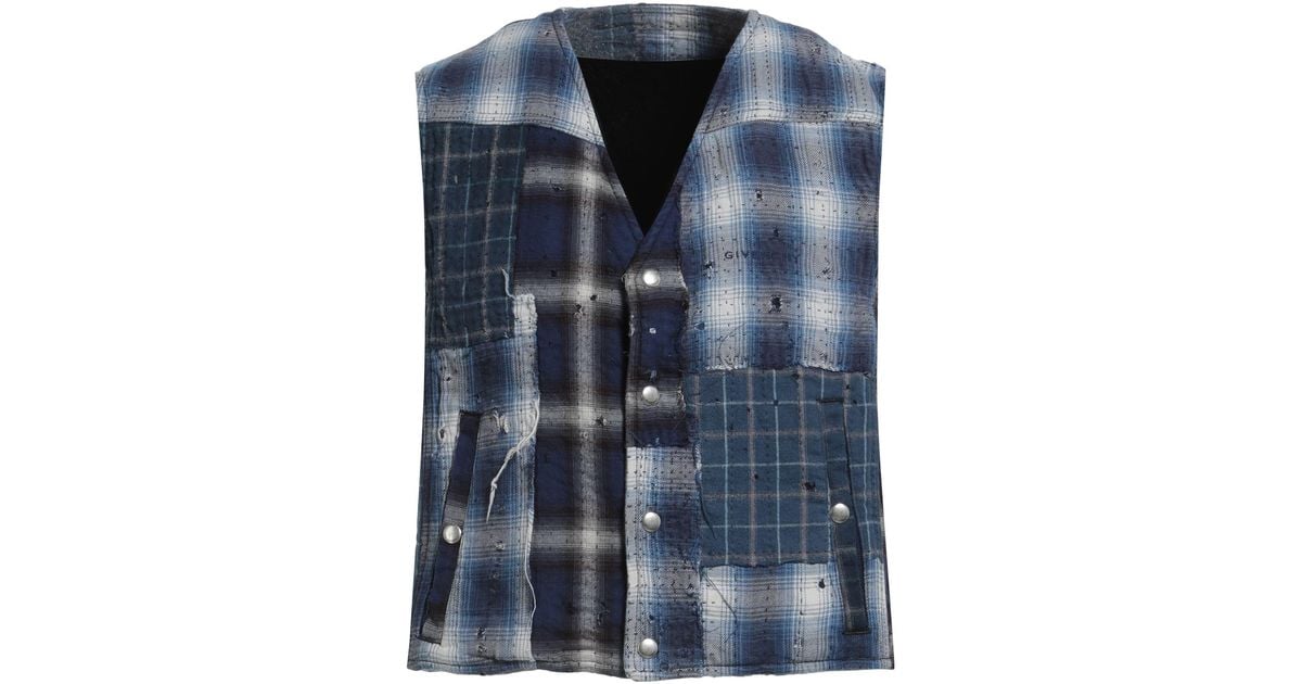 Givenchy Vest Cotton in Blue for Men | Lyst UK