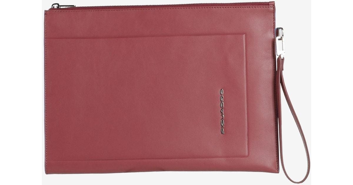 Piquadro Handbag in Red for Men | Lyst UK