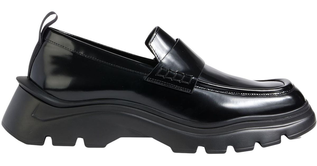 Ferrari Loafers Leather in Black for Men | Lyst