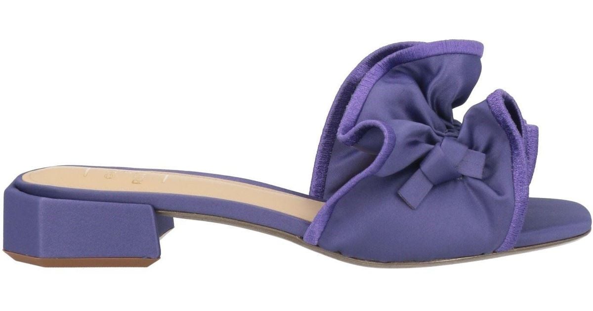 GOLD&ROUGE Sandals in Blue | Lyst