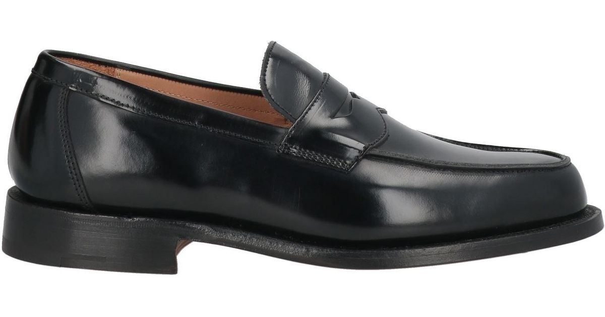 Tricker's Loafer in Black for Men | Lyst