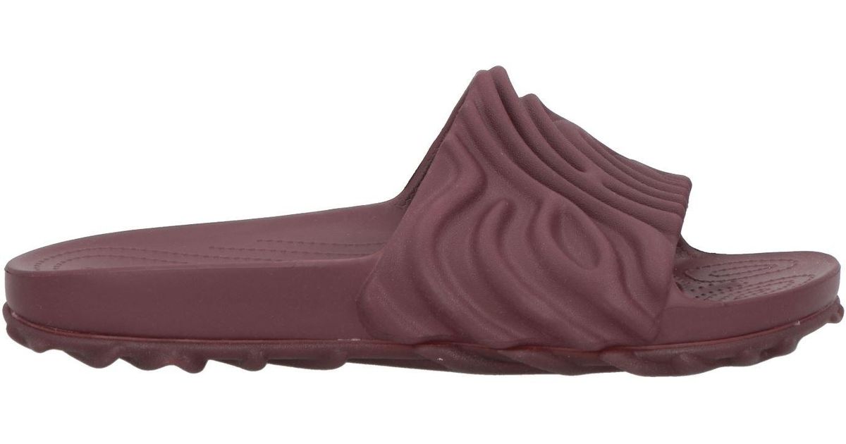 Crocs™ X Salehe Bembury Burgundy Sandals Rubber in Purple for Men | Lyst