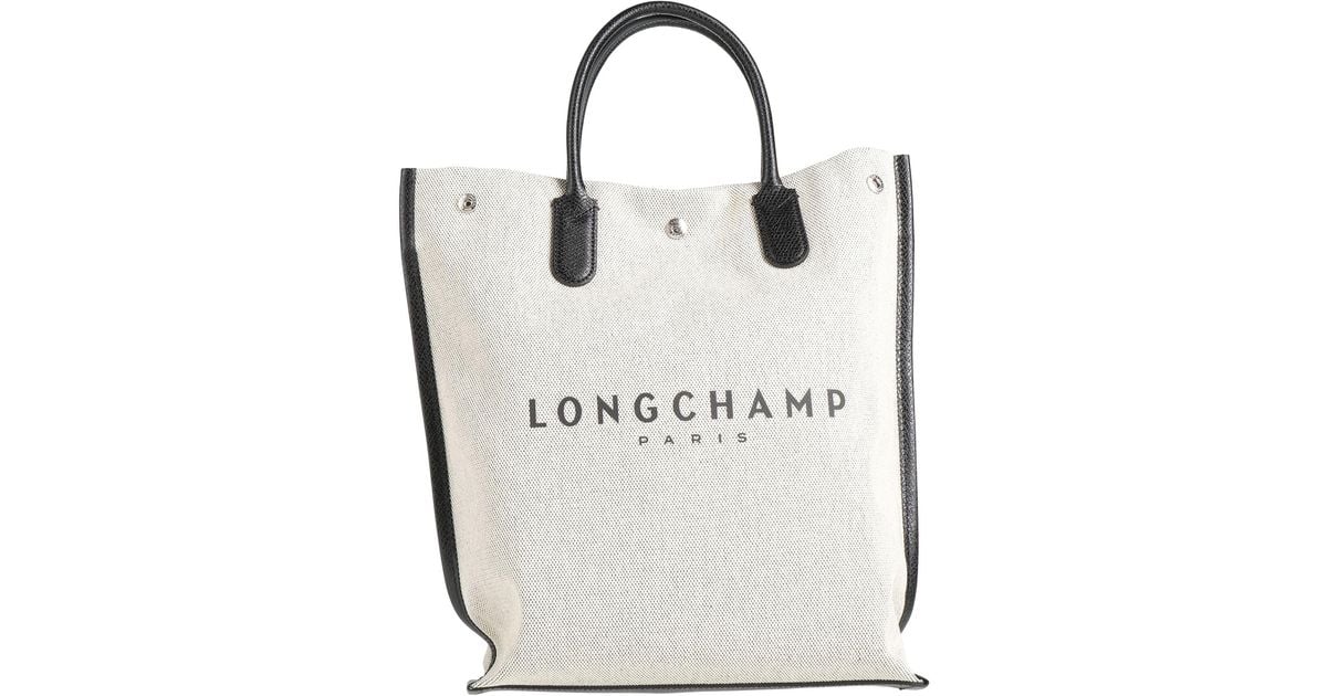 Longchamp Handbag in White | Lyst UK