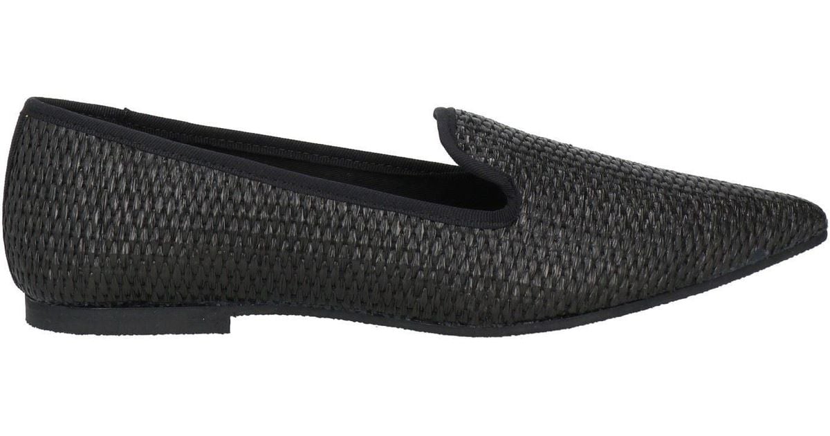 Marella Loafers Textile Fibers in Black | Lyst