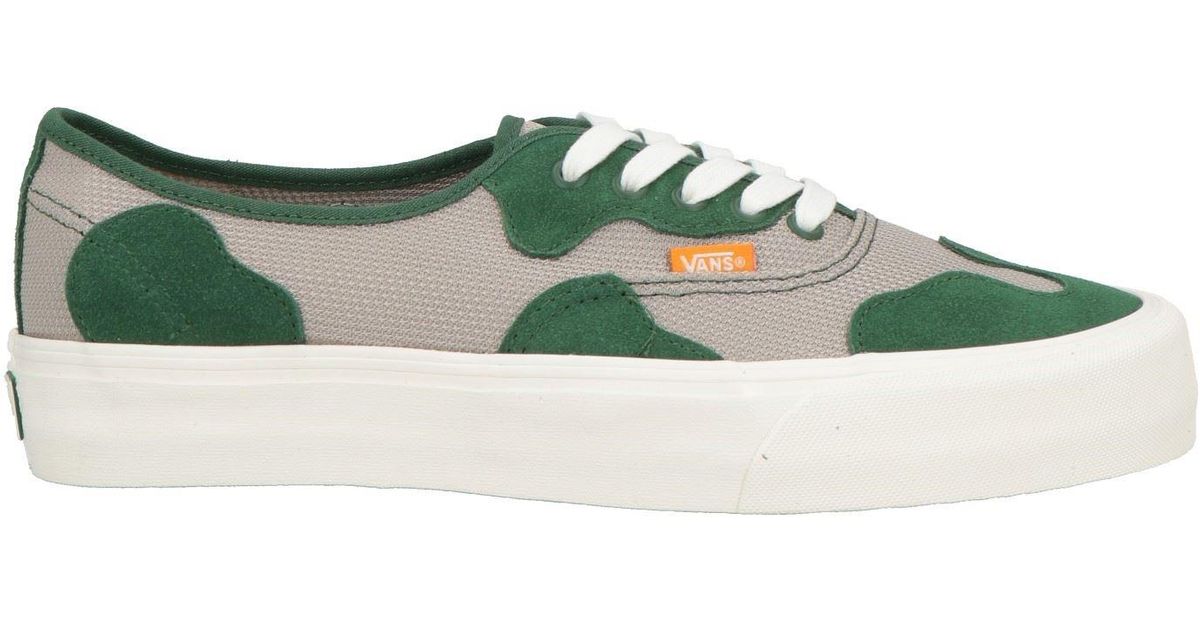 Vans Vr3 Cush Sneakers Leather, Textile Fibers in Green for Men | Lyst