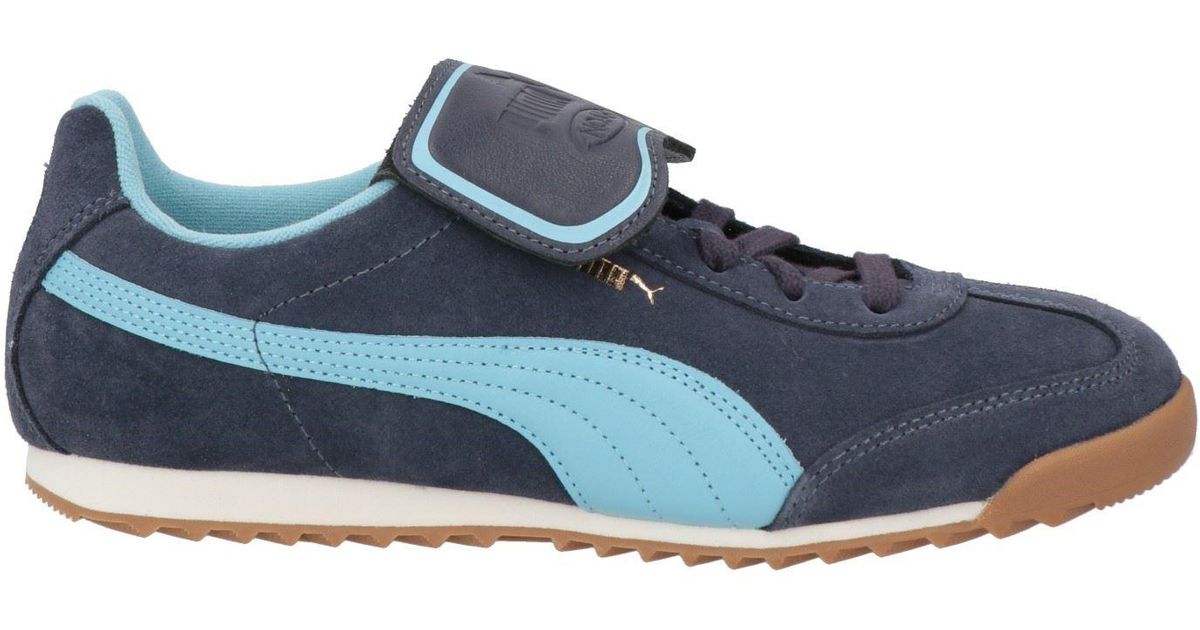 PUMA X Noah Sneakers Leather in Blue for Men | Lyst
